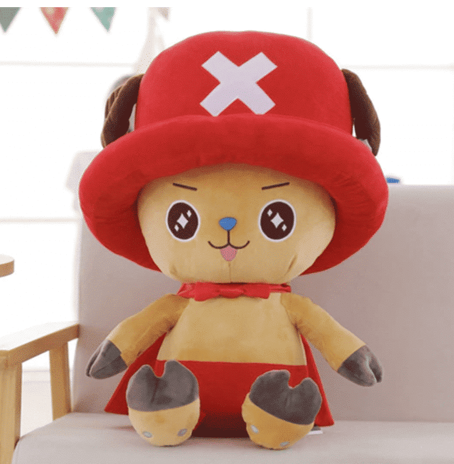 Gigante peluche Chopper One Piece rosso • Mio Peluche