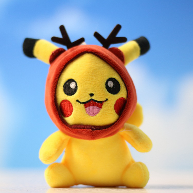 Portachiavi | Peluche Pikachu con Cappello • Mio Peluche