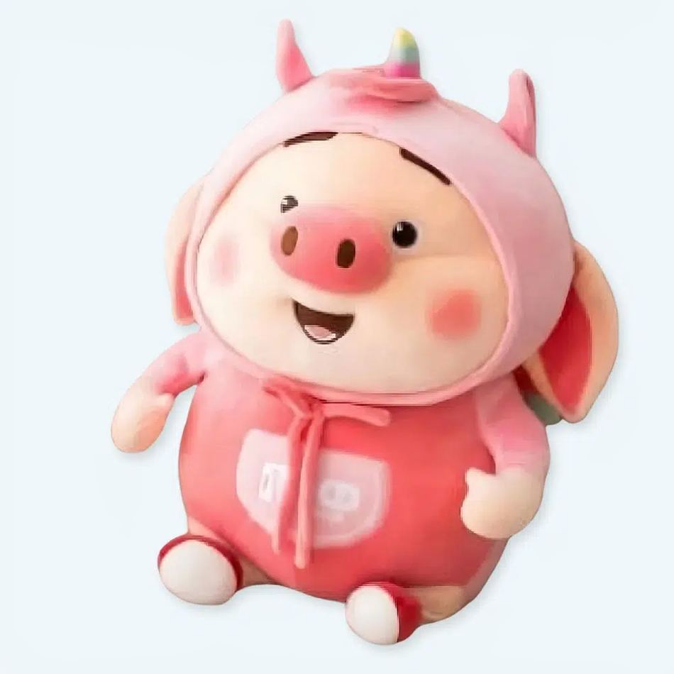 Peluche maiale rosa kawaii • Mio Peluche