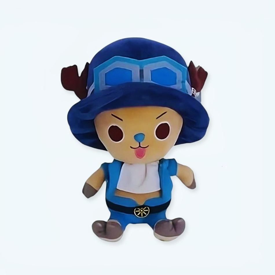 Piccolo peluche Chopper One piece blu • Mio Peluche