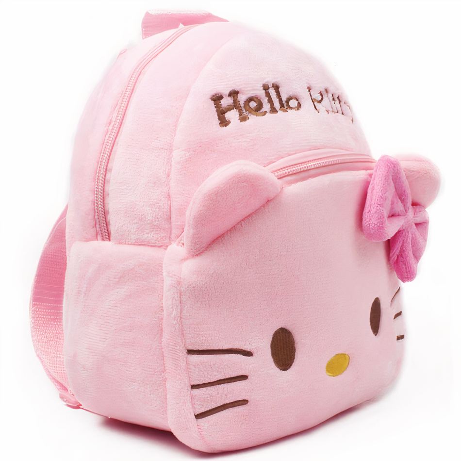 Zaino di peluche Hello Kitty rosa • Mio Peluche