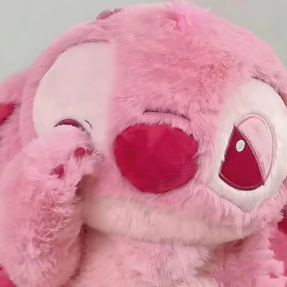 Angel peluche Stitch con fiori di sakura • Mio Peluche